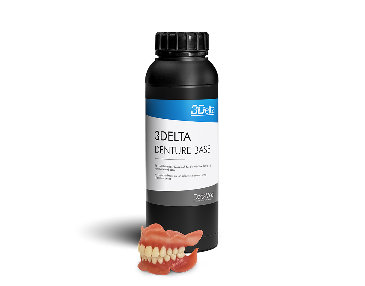 3Delta Denture Base (1.000 ml) | pink-transparent | FP-1606120